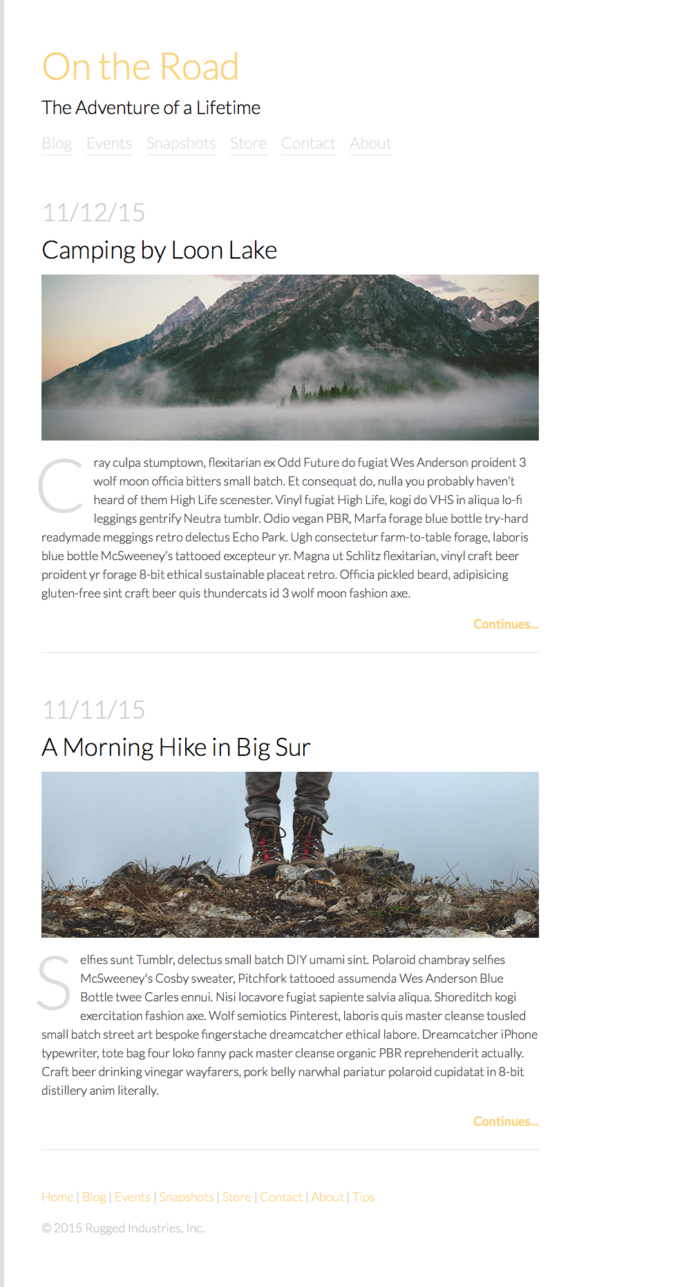 Lab: From Mockup to HTML/CSS | mockup-html-css